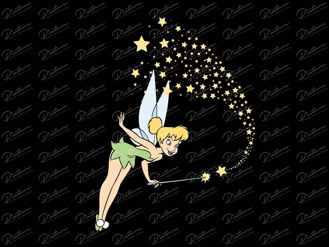 Tinkerbell Magic Digital Design Png Download - Etsy