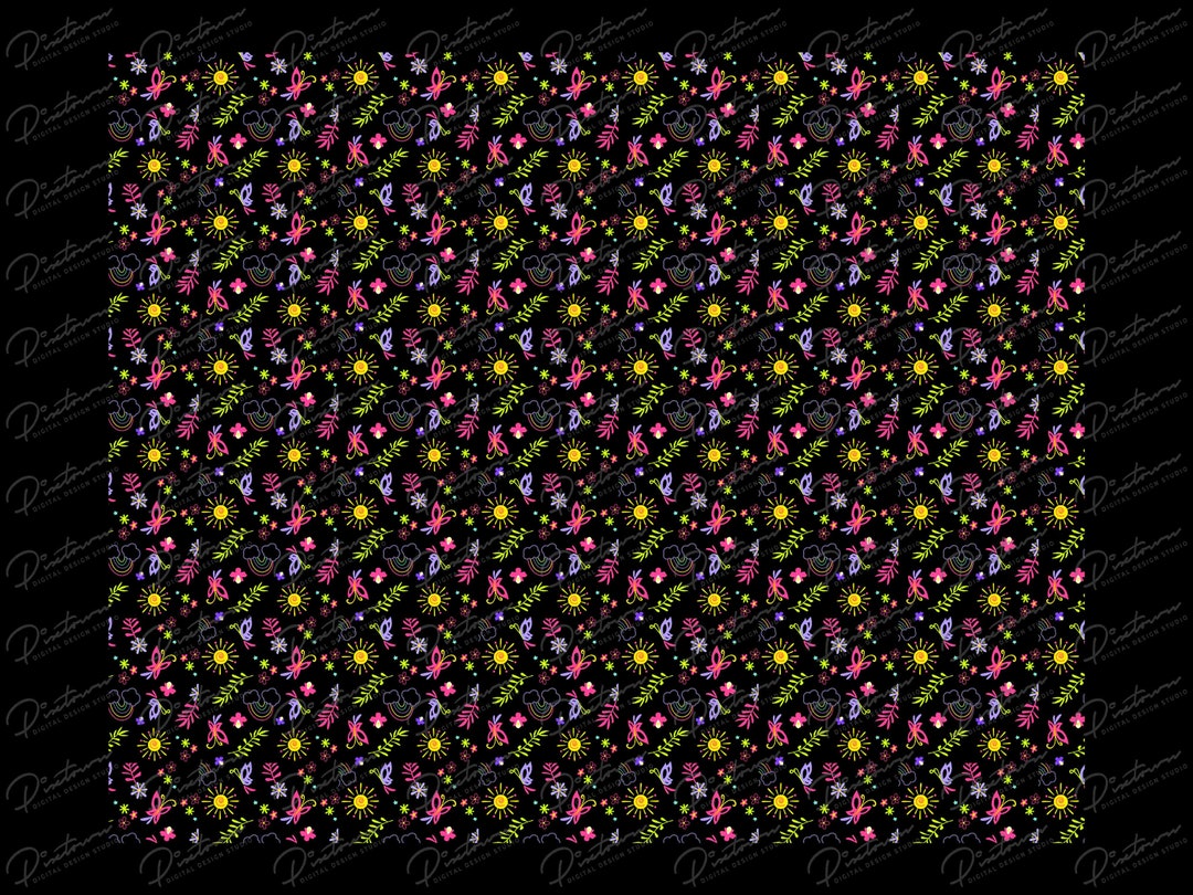 Floral Encanto Pattern Digital Design Png Download - Etsy