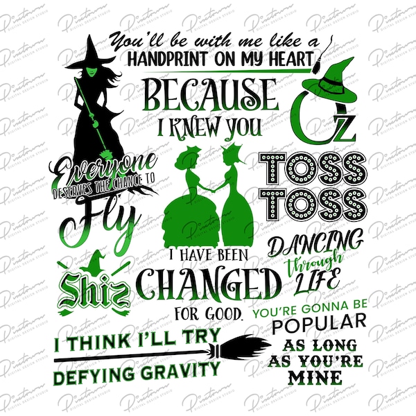 Wicked Musical - Etsy