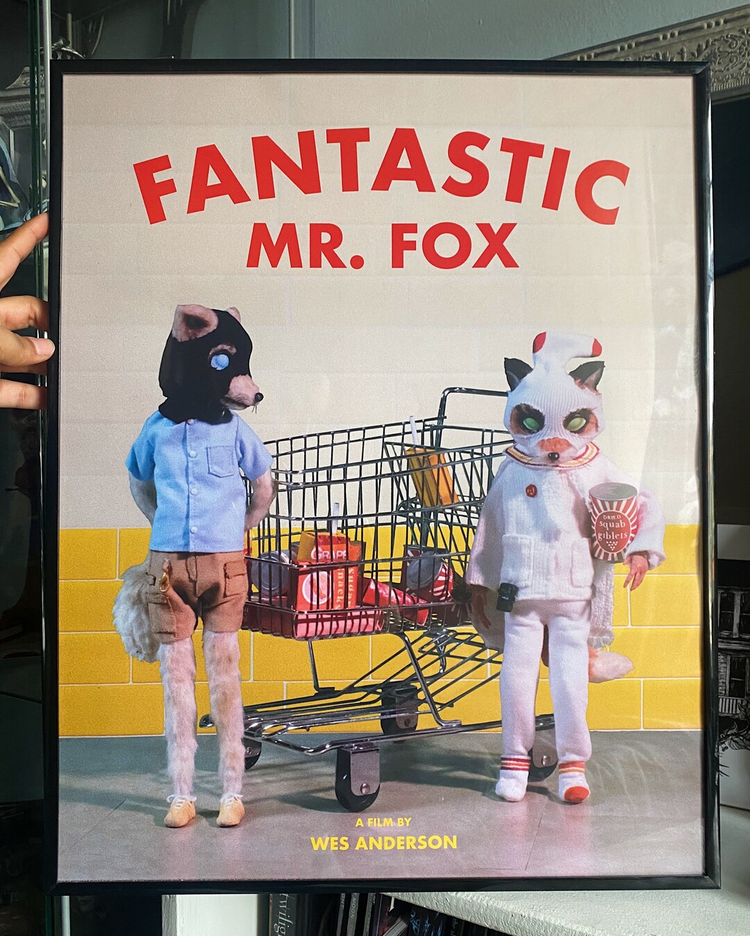 Fantastic Mr Fox Poster // Wes Anderson Fan Art Ash Kristofferson Fox ...