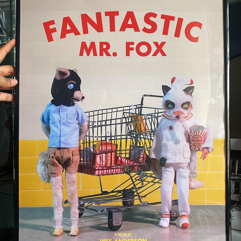 Mr Fox Poster - Etsy