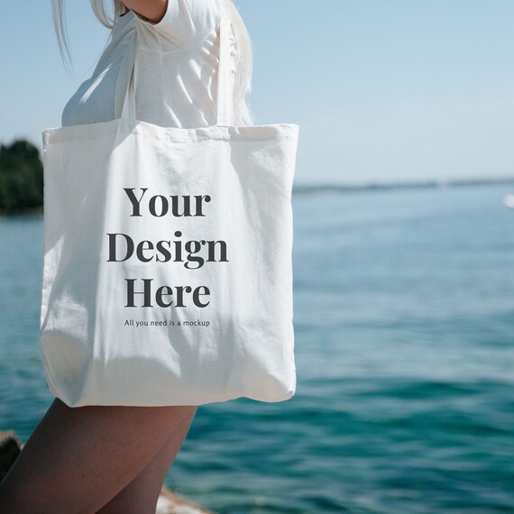Tote Bag Mockup Canvas Tote Bag Mock Model Tote Bag Mock - Etsy
