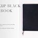Black Notebook Mockup File PSD and JPEG Use It on Your - Etsy
