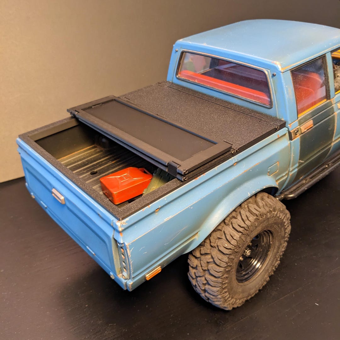Tri-fold Tonneau Cover, Hard Bed Cover, for RC4WD Bodies - Etsy