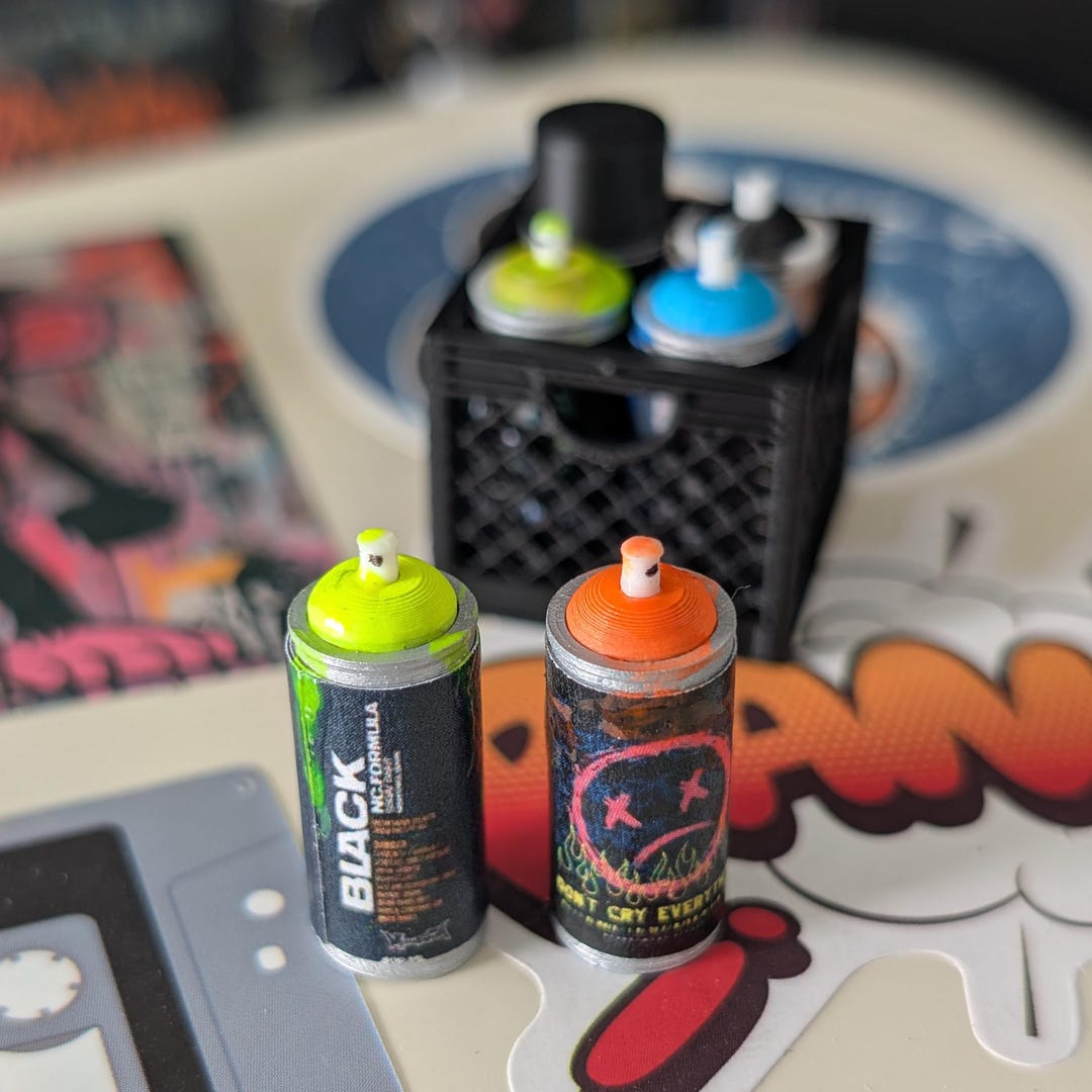 1:10 Scale Set of Spray Paint Cans. RC Accessories. - Etsy