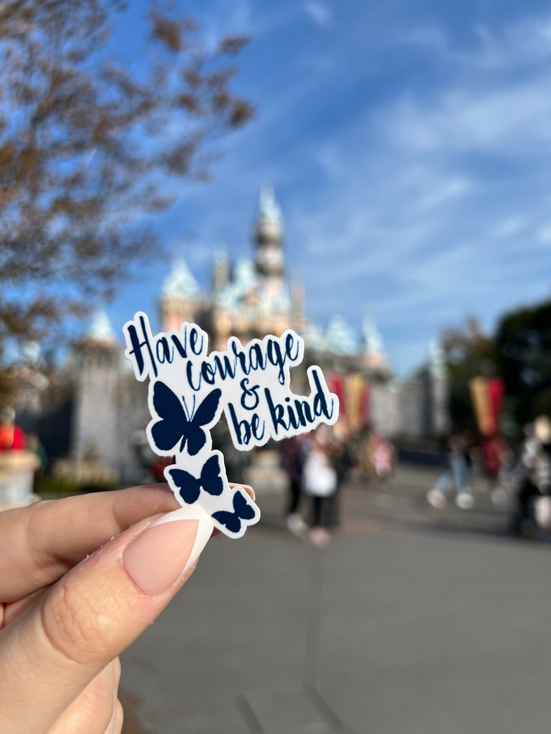 Have Courage and Be Kind Sticker Sticker Pack, Laptop Sticker, Water ...