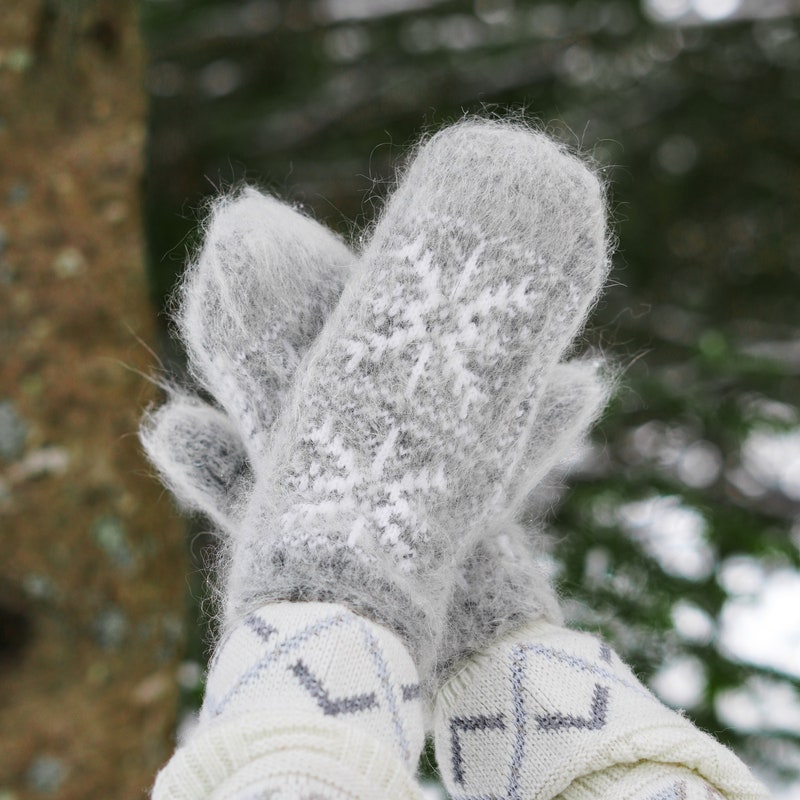 Mens Wool Mittens - Etsy