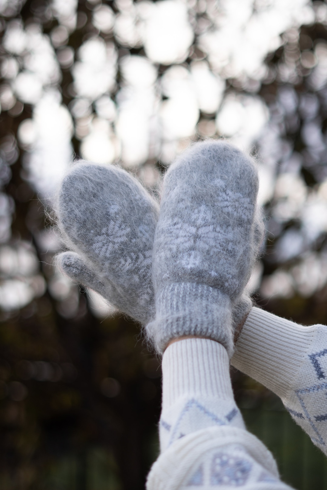 Goat Down Mittens, 100% Handmade, Soft, Eco-responsible Product and ...