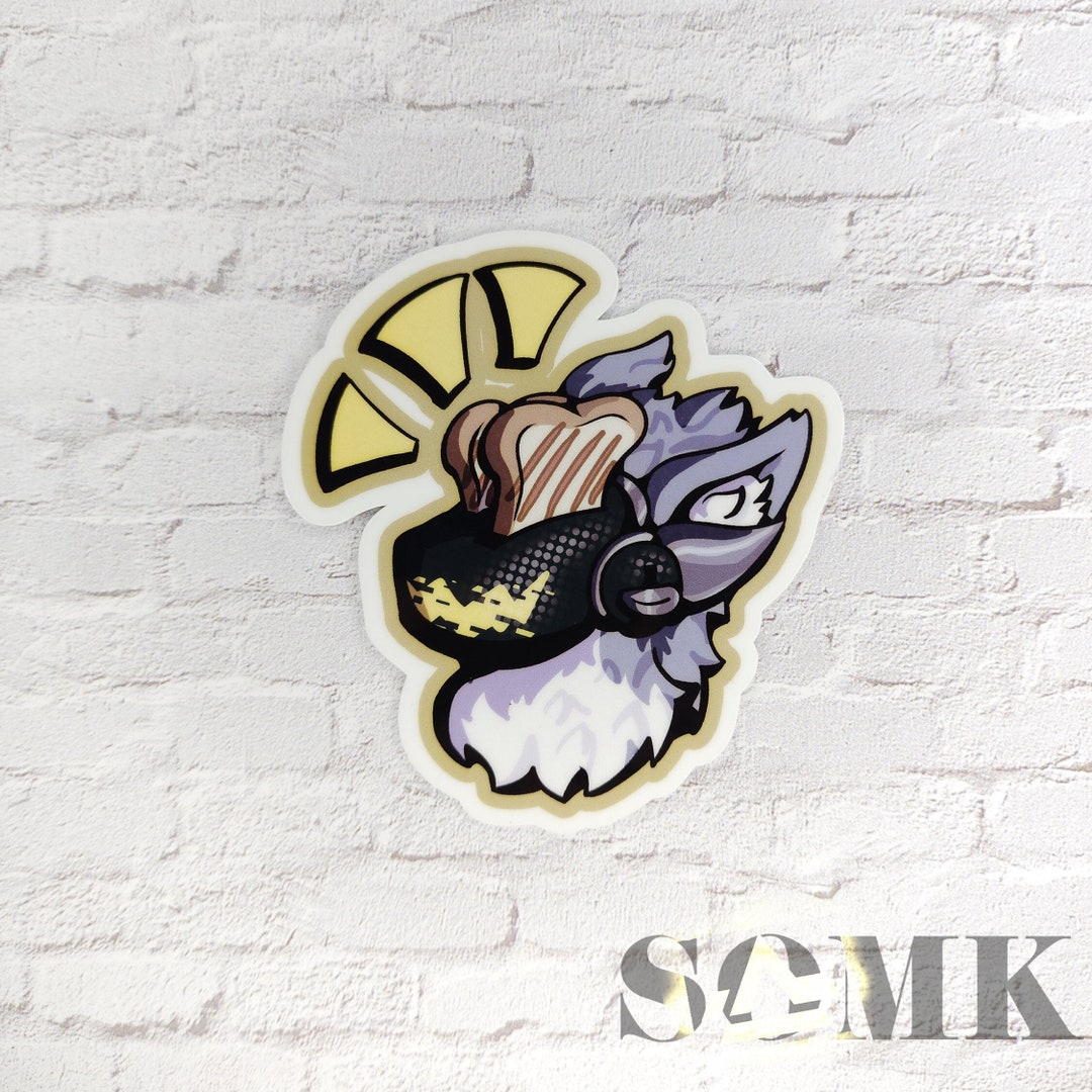 Protogen Toaster Cute Furry Vinyl Sticker - Etsy
