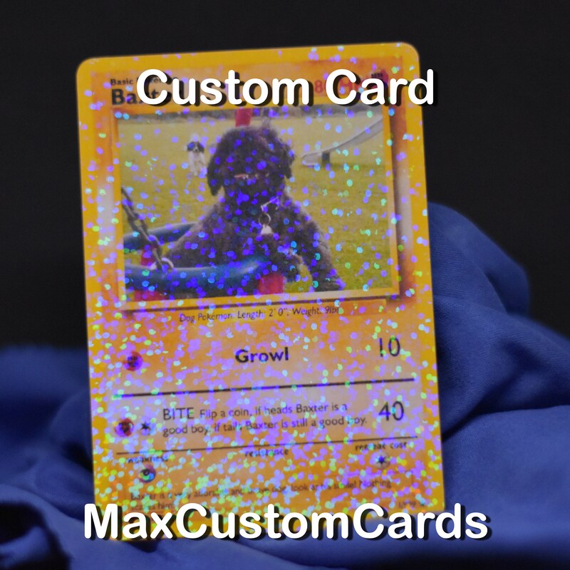 Pokemons Custom Card - Etsy