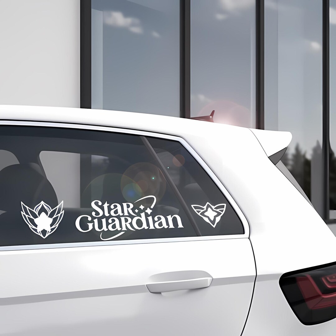 League of Legends,star Guardian Logo Vinyl Decals Holographic Janna ...