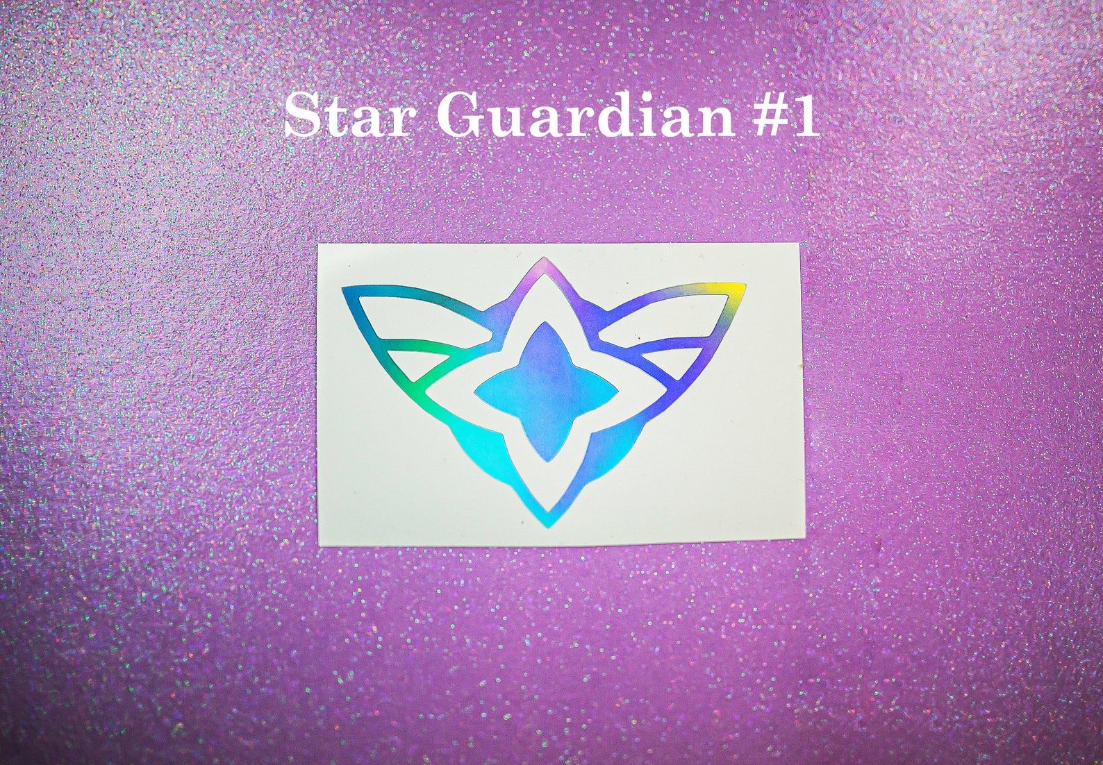 League of Legendsstar Guardian Logo Vinyl Decals Holographic - Etsy