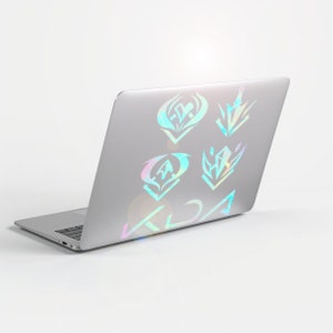 League of Legends, K/DA, Holographic, Vinyl Decal Sticker, Akali, Ahri ...