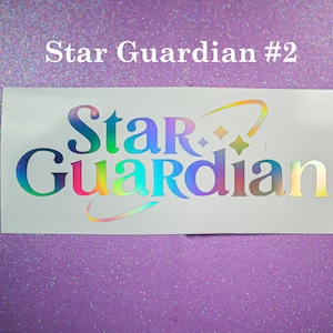 League of Legends,star Guardian Logo Vinyl Decals Holographic Janna ...