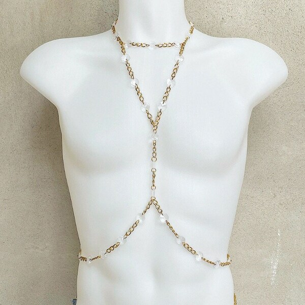 Mens Body Chain - Etsy