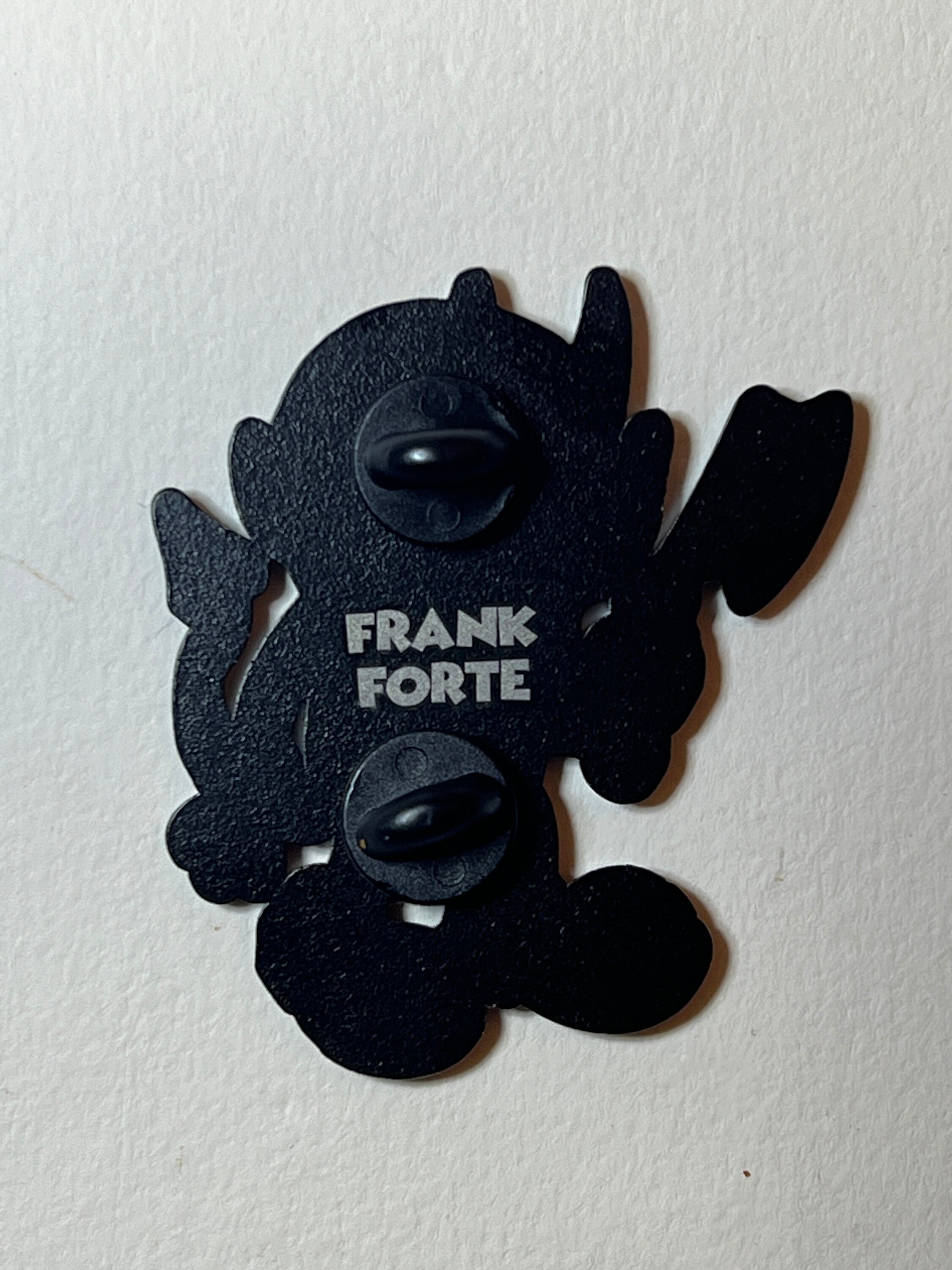 Cartoon Creepies Red Devil W/ Razor 2 Soft Enamel Pin Designed Frank ...