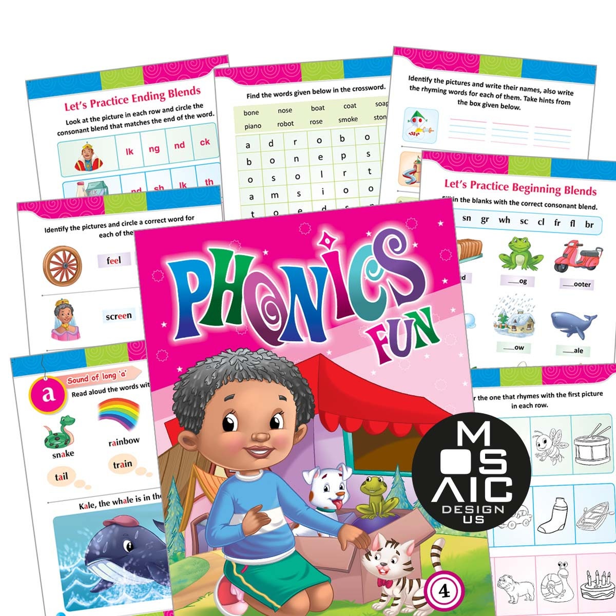 Tracing Alphabet Workbook Printables School Supplies Literacy Phonics ...