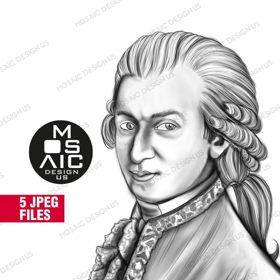 Printable Mozart Coloring Pages