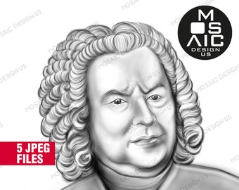 Bach Coloring Pages - Etsy