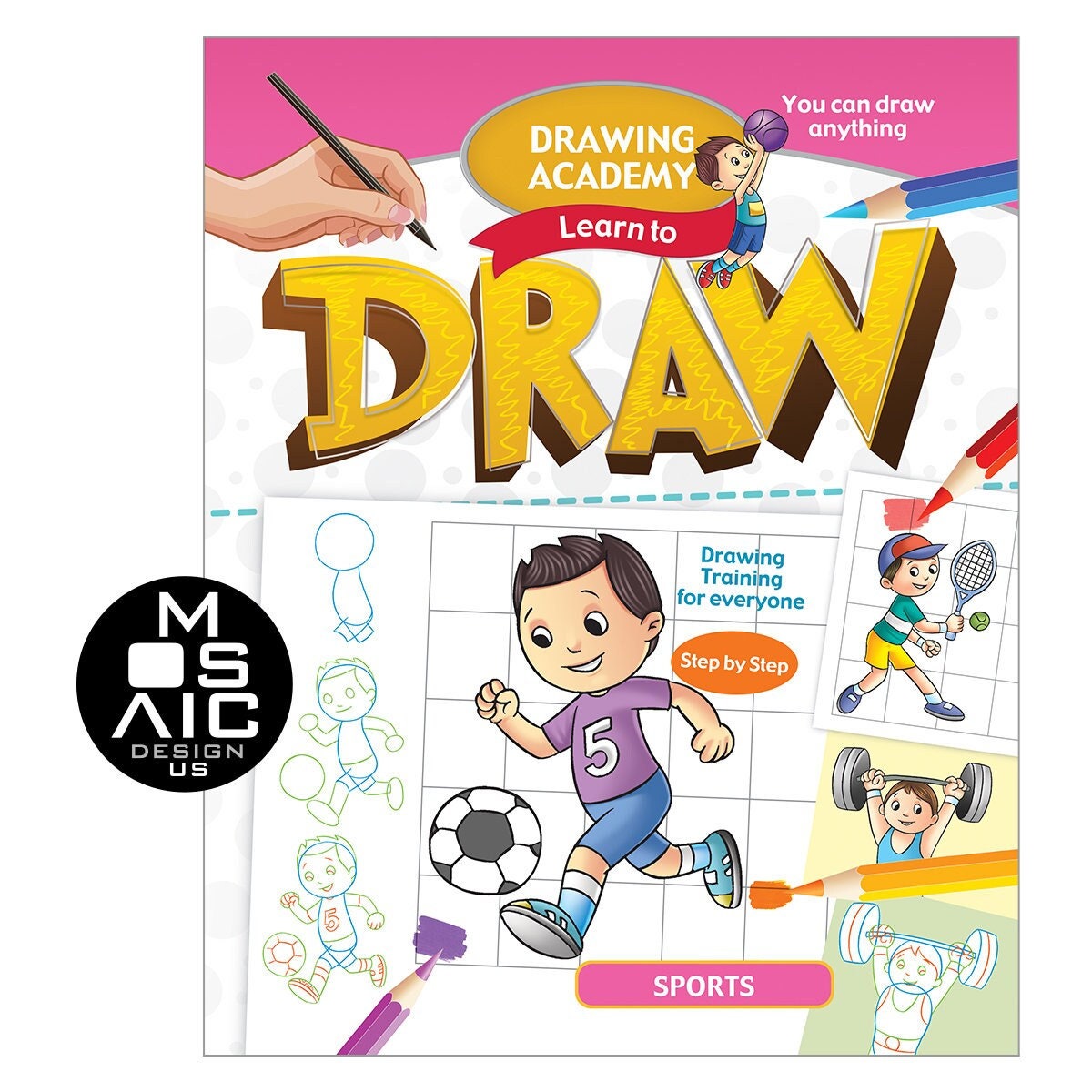 Sports Step To Step Drawing