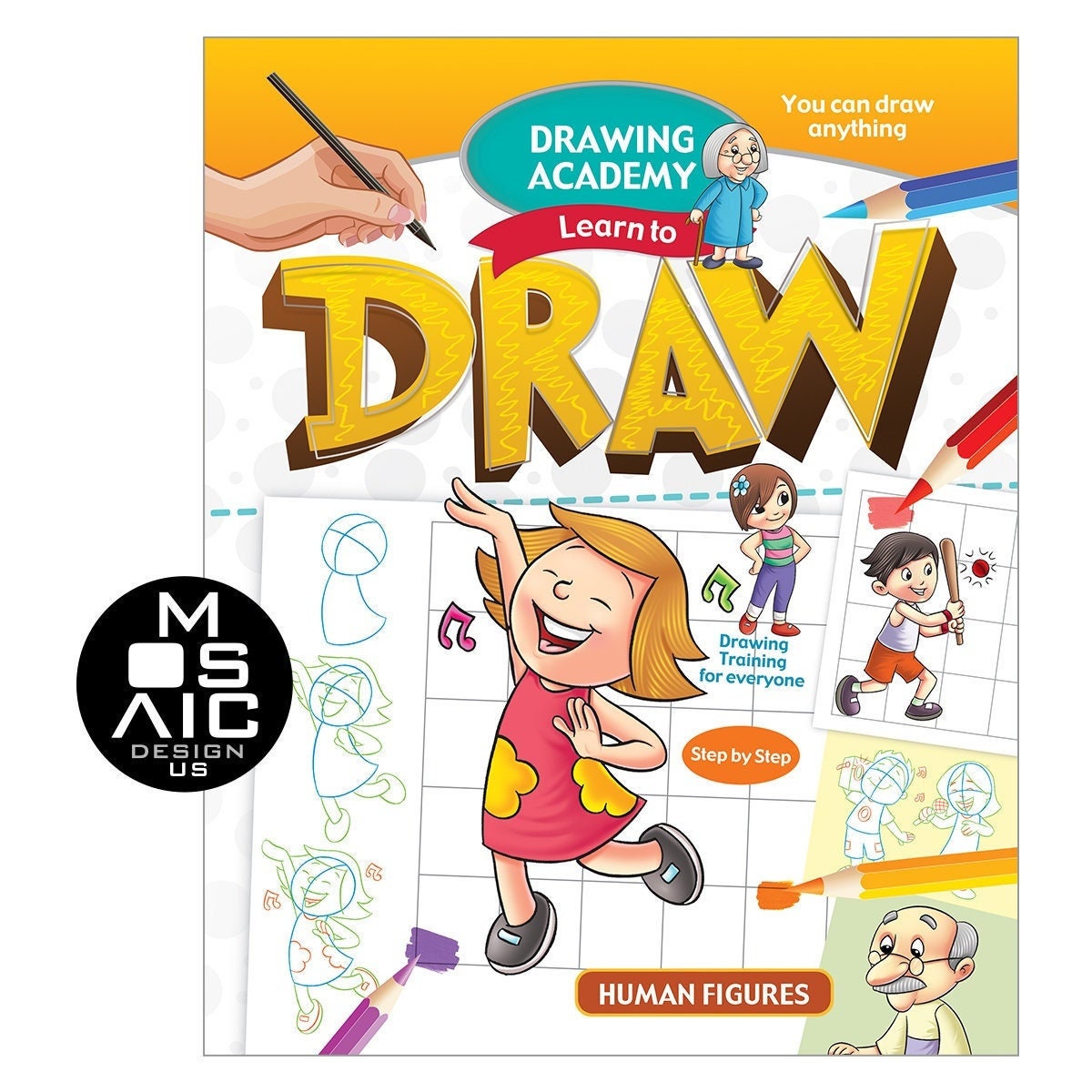 Printable Human Figures How to Draw Step-by-step Guide - Etsy