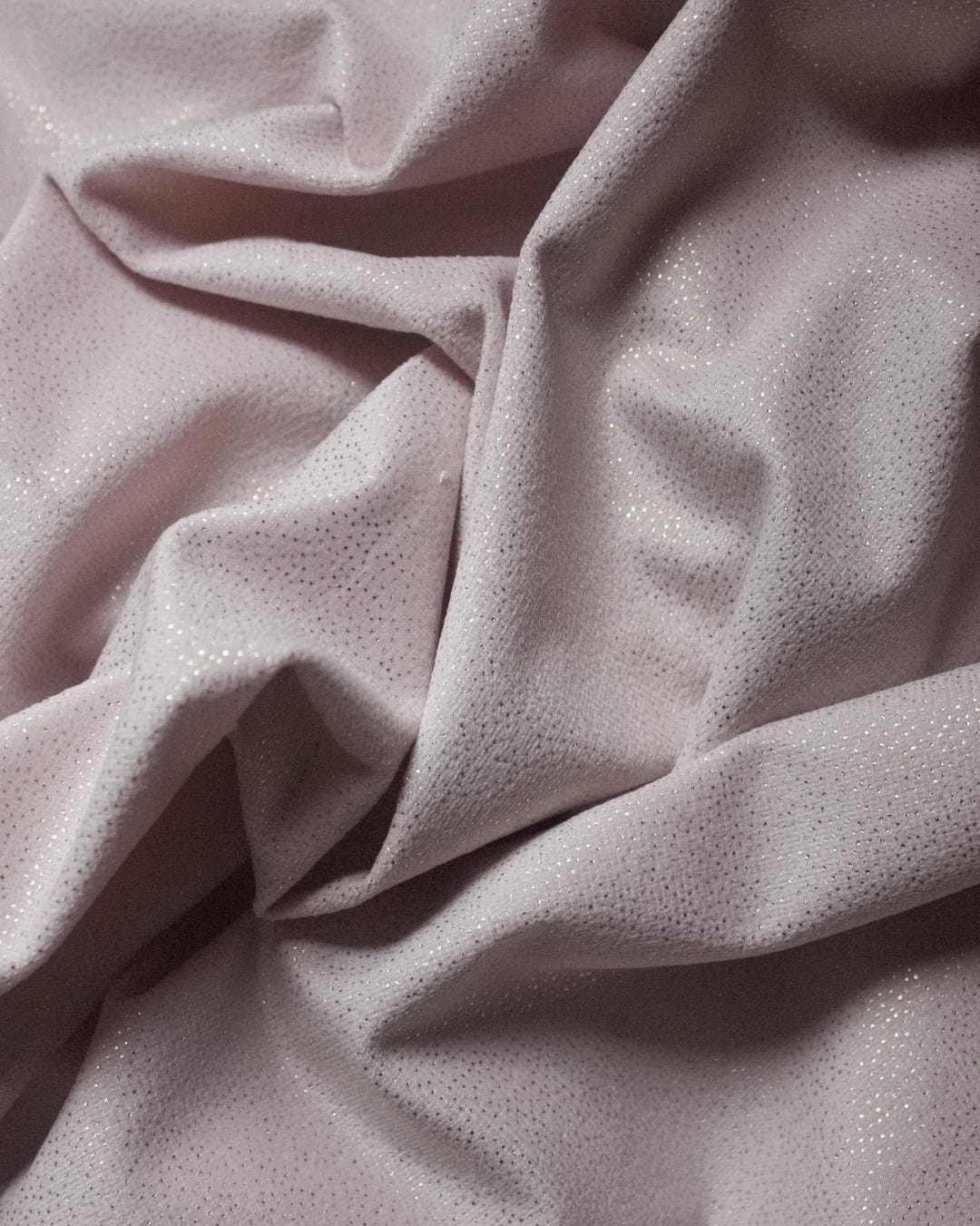 Light Pink With Sparkles Fabric by the Yard | Cotton/poly Blend - Etsy