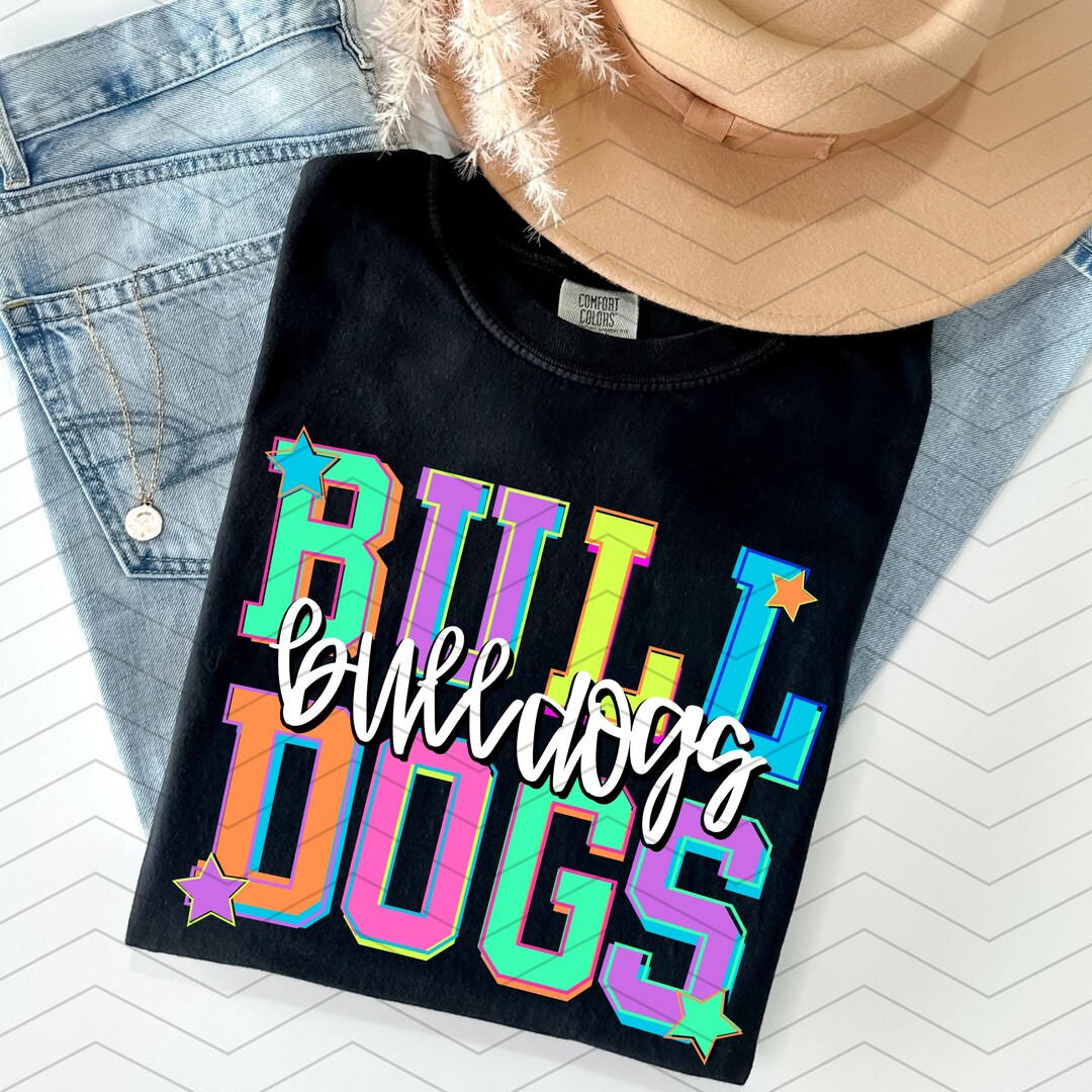 Bulldogs Pride PNG, Bulldogs Spirit Shirt, School Spirit, Back to ...