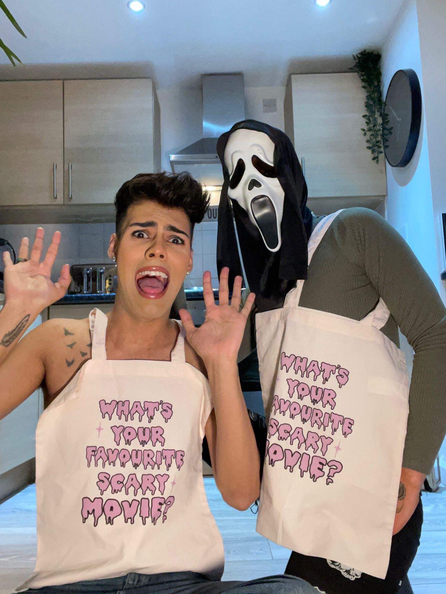 Scary Movie Tote Bag | Ghostface Bag | Scream Tote Bag, Horror Gift ...