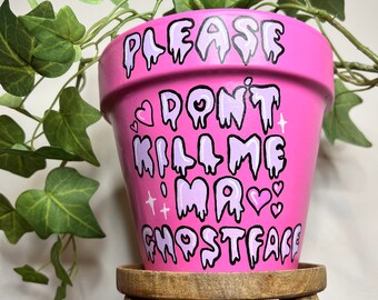 Pink Plant Pot - Etsy UK