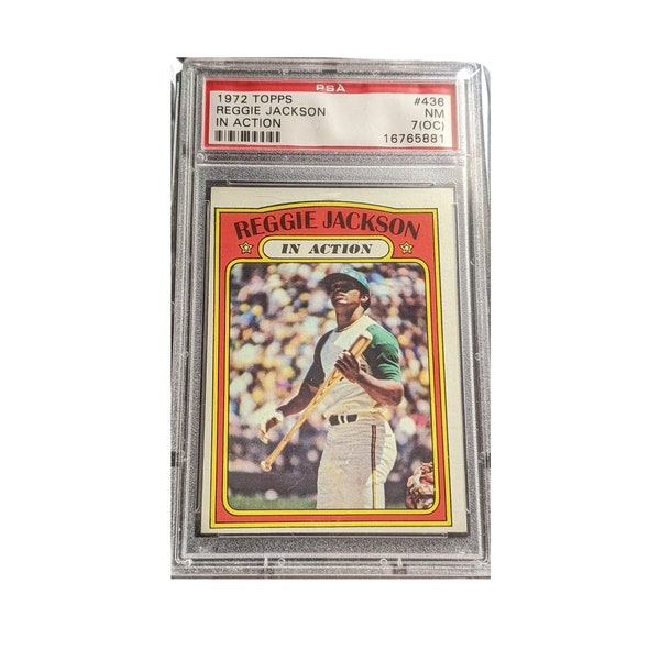 Reggie Jackson Baseball Cards - Etsy