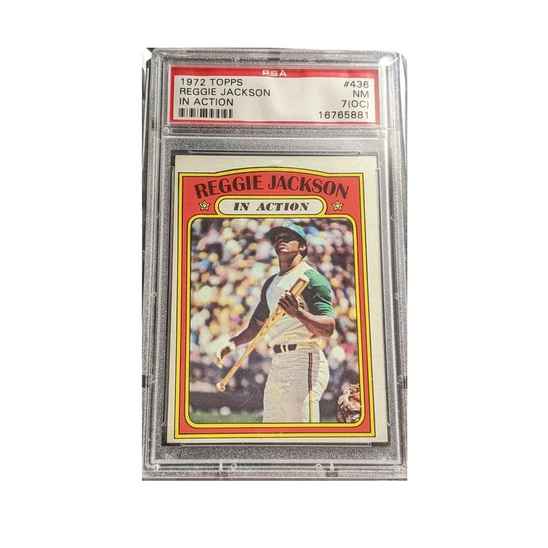 Reggie Jackson Baseball Cards - Etsy