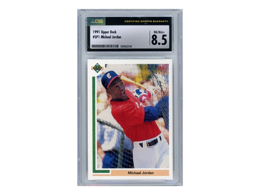 1991 Upper Deck Michael Jordan RC #SP1 CSG 8.5 Near Mint Michael Jordan ...