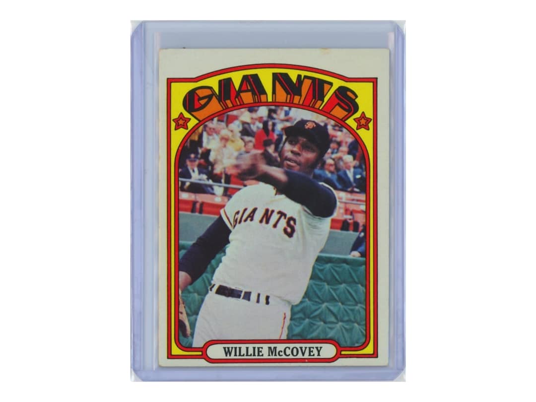 1972 Topps Willie Mccovey HOF #280 Giants Vintage Baseball Card - Etsy