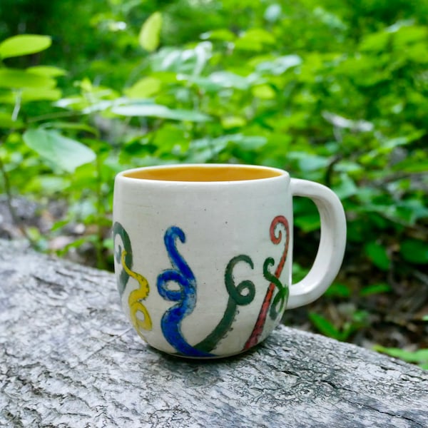 Octopus Mugs - Etsy