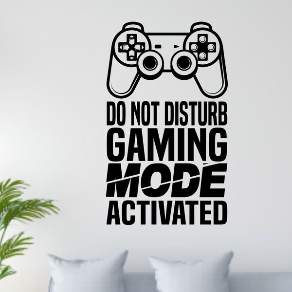 Game Activated Wall Decal - Etsy