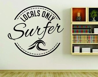 Locals Only Decal - Etsy