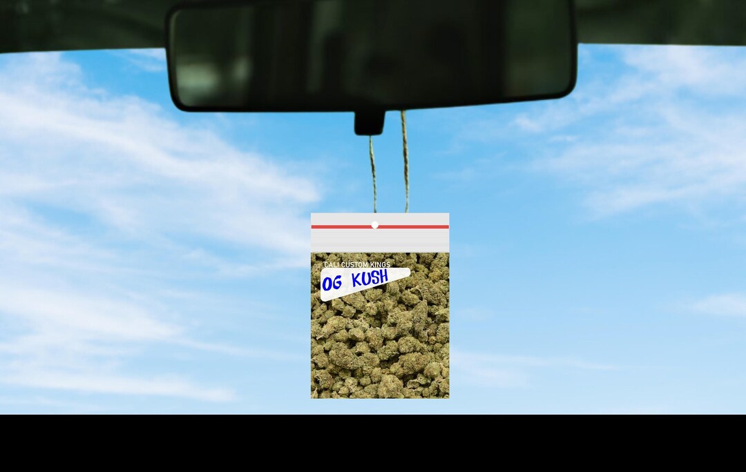 Novelty Marijuana Zip Lock Bag Air Freshener Home Air Freshener Car ...