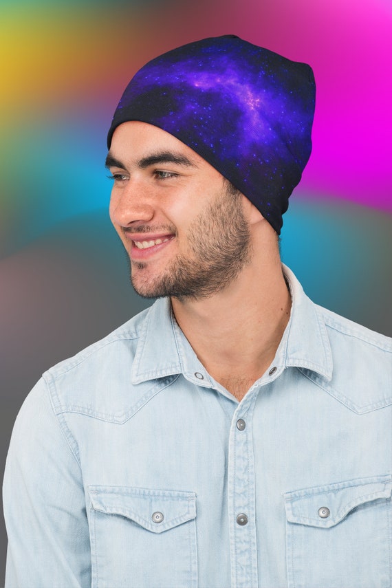 Galaxy Print Beanie