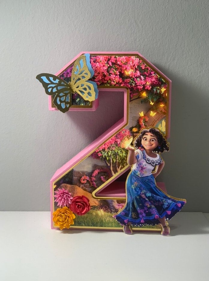 Encanto Inspired 3D Letters - Etsy