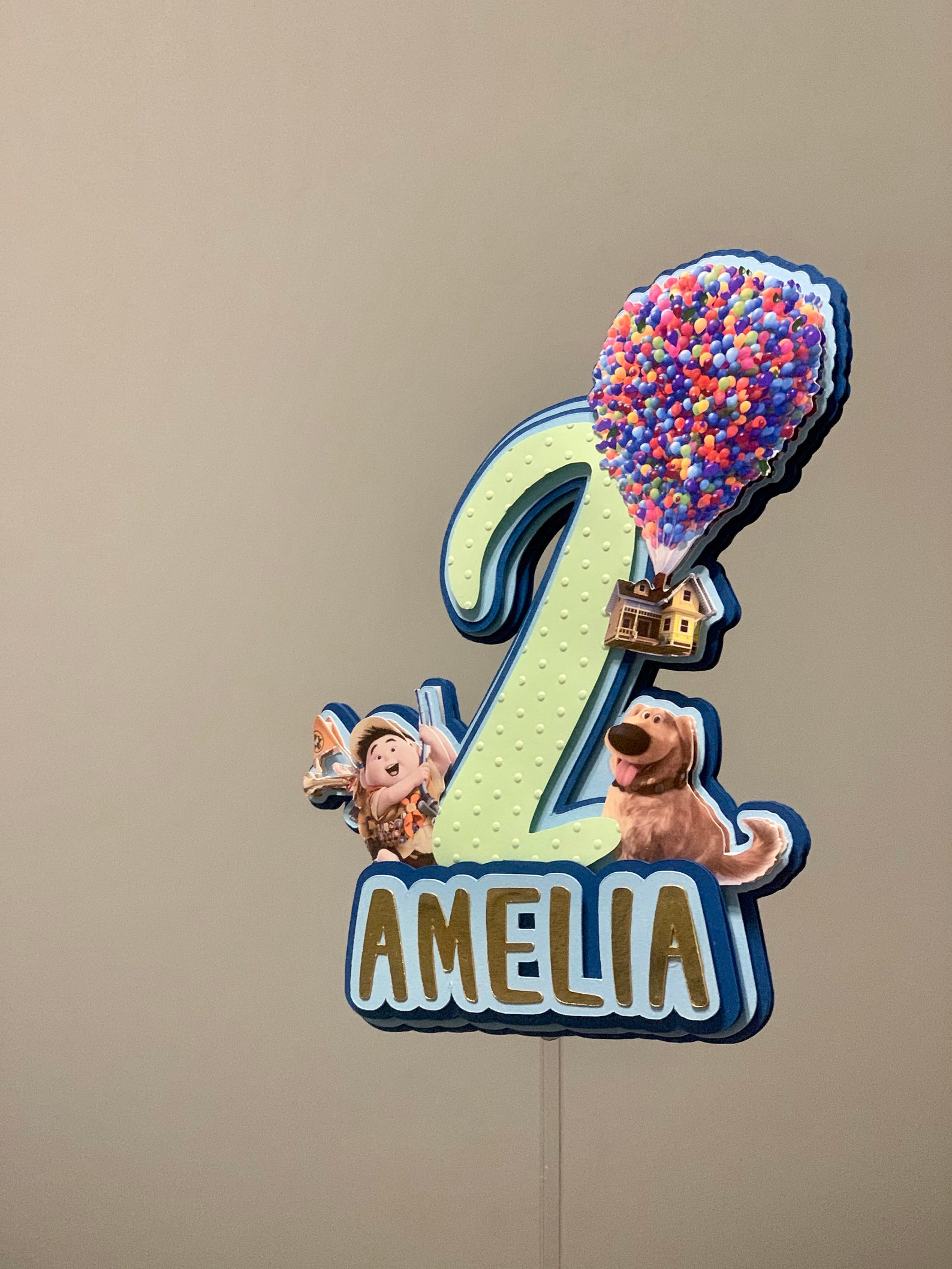 Up Inspired Cake Topper - Etsy