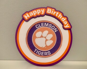 Clemson Cake - Etsy