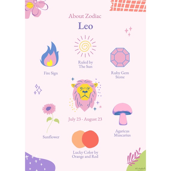 What color is leo zodiac sign 60 photos - Astrologytoyou.com