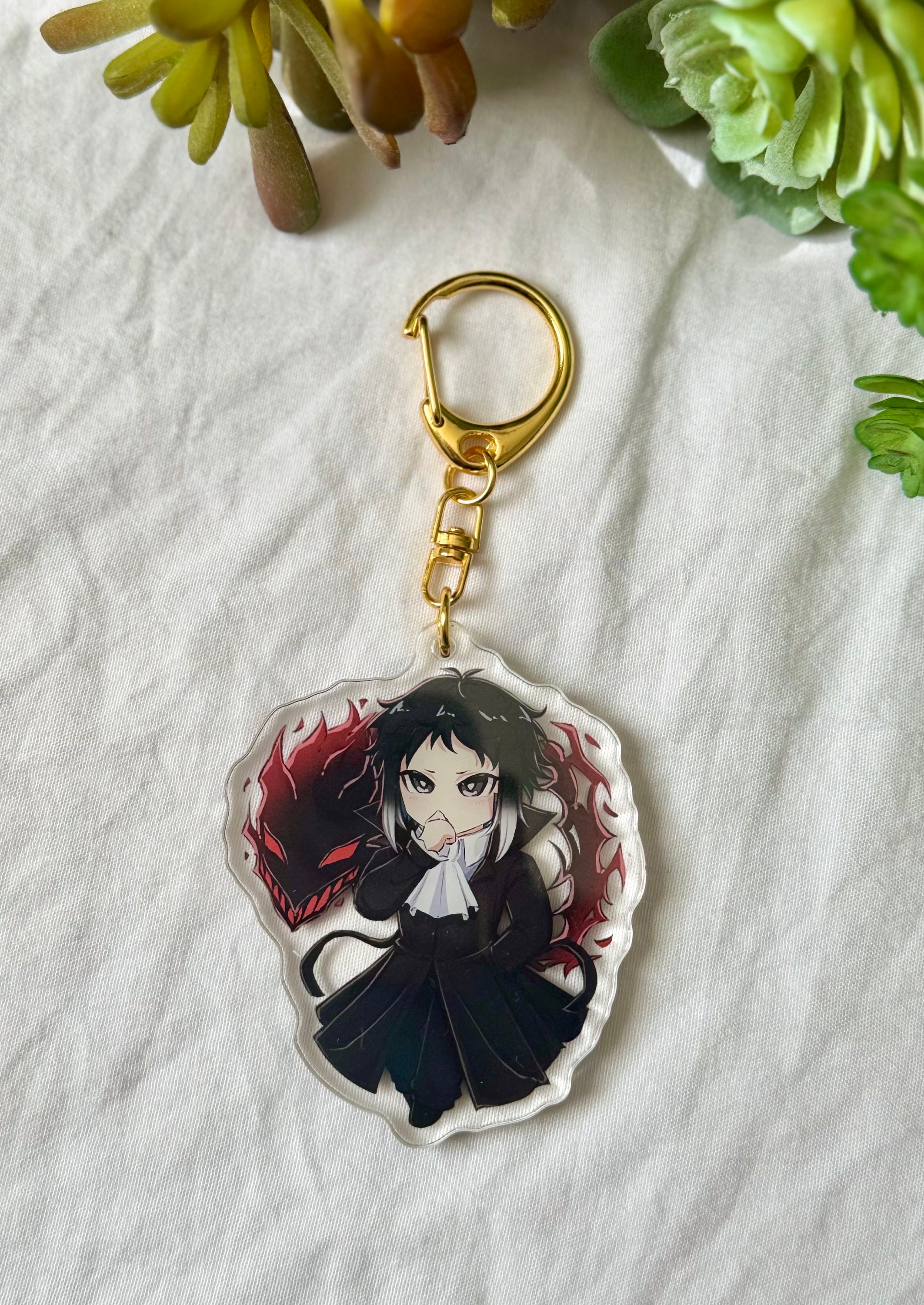 BSD Akutagawa Keychain - Etsy
