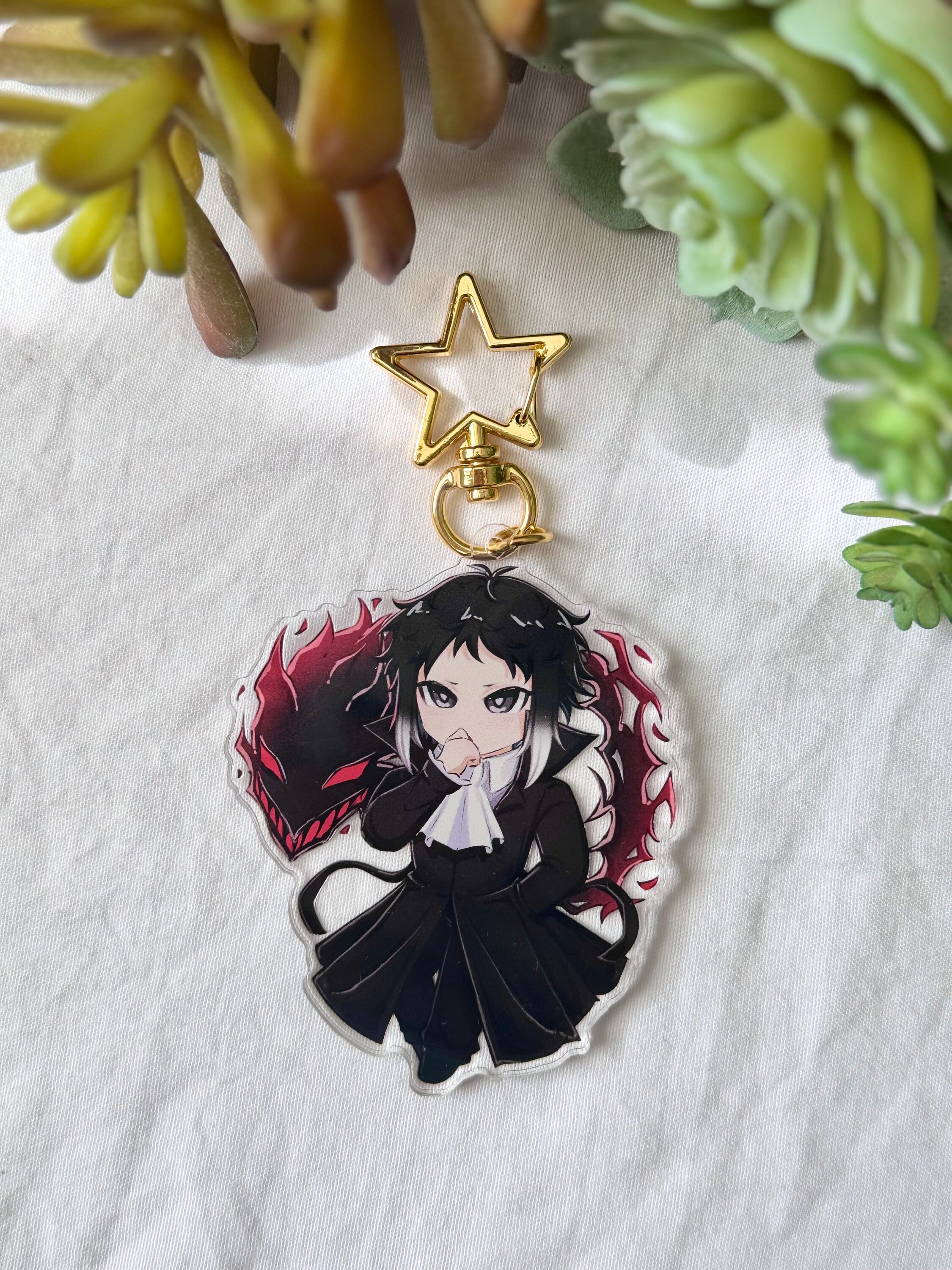 BSD Akutagawa Keychain - Etsy