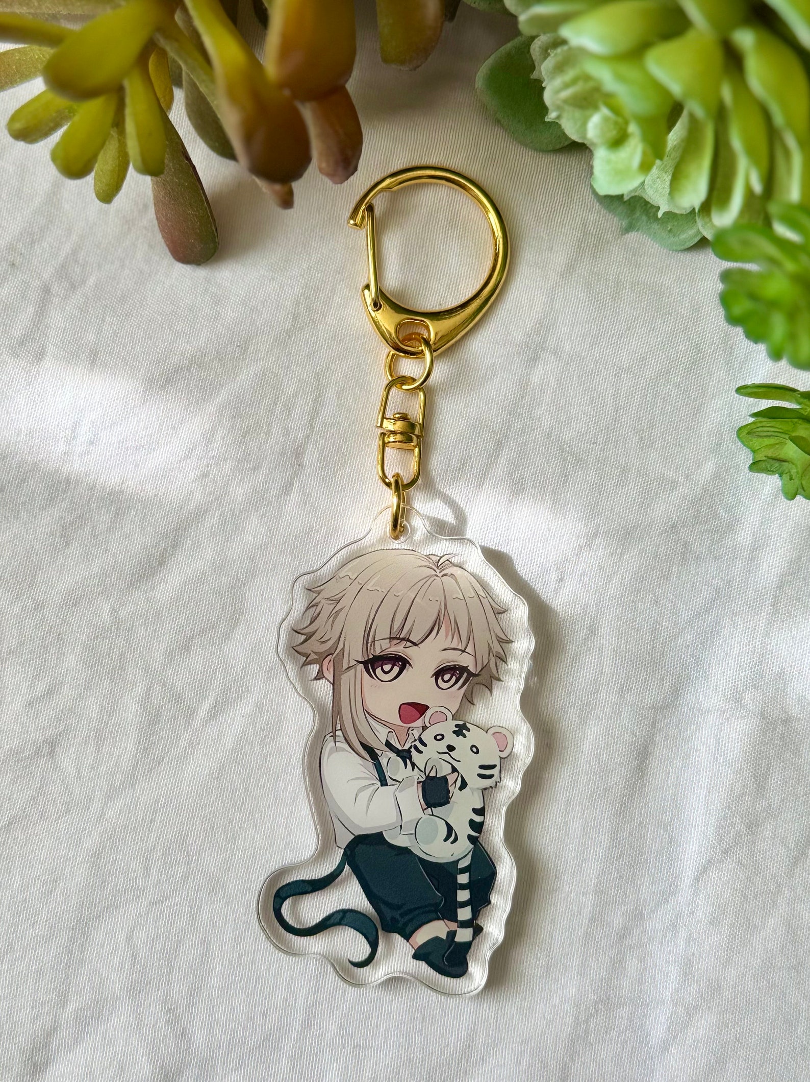 BSD Atsushi Keychain - Etsy