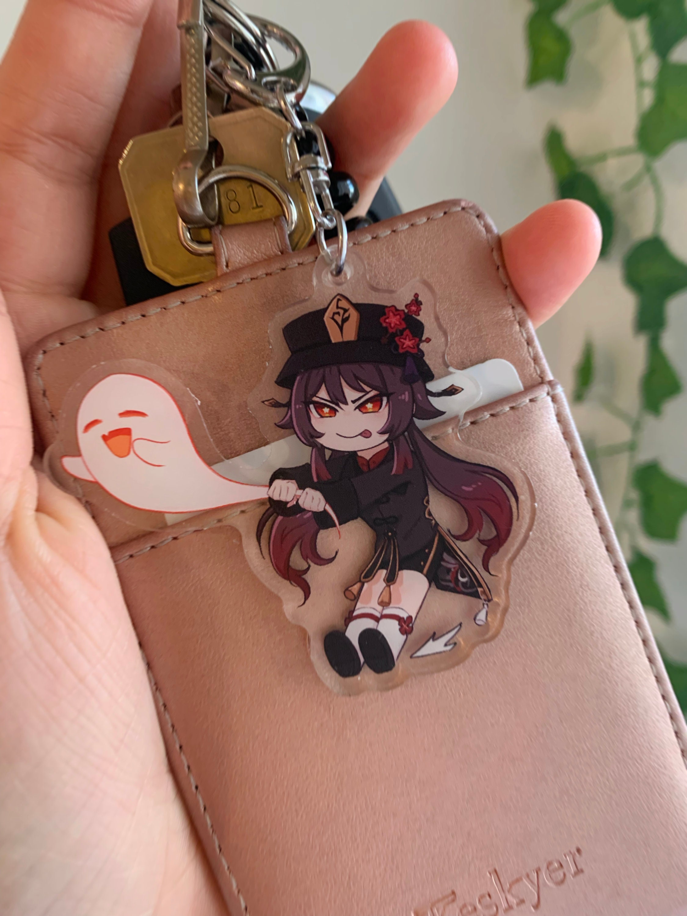 Genshin Impact Hu Tao Keychain - Etsy