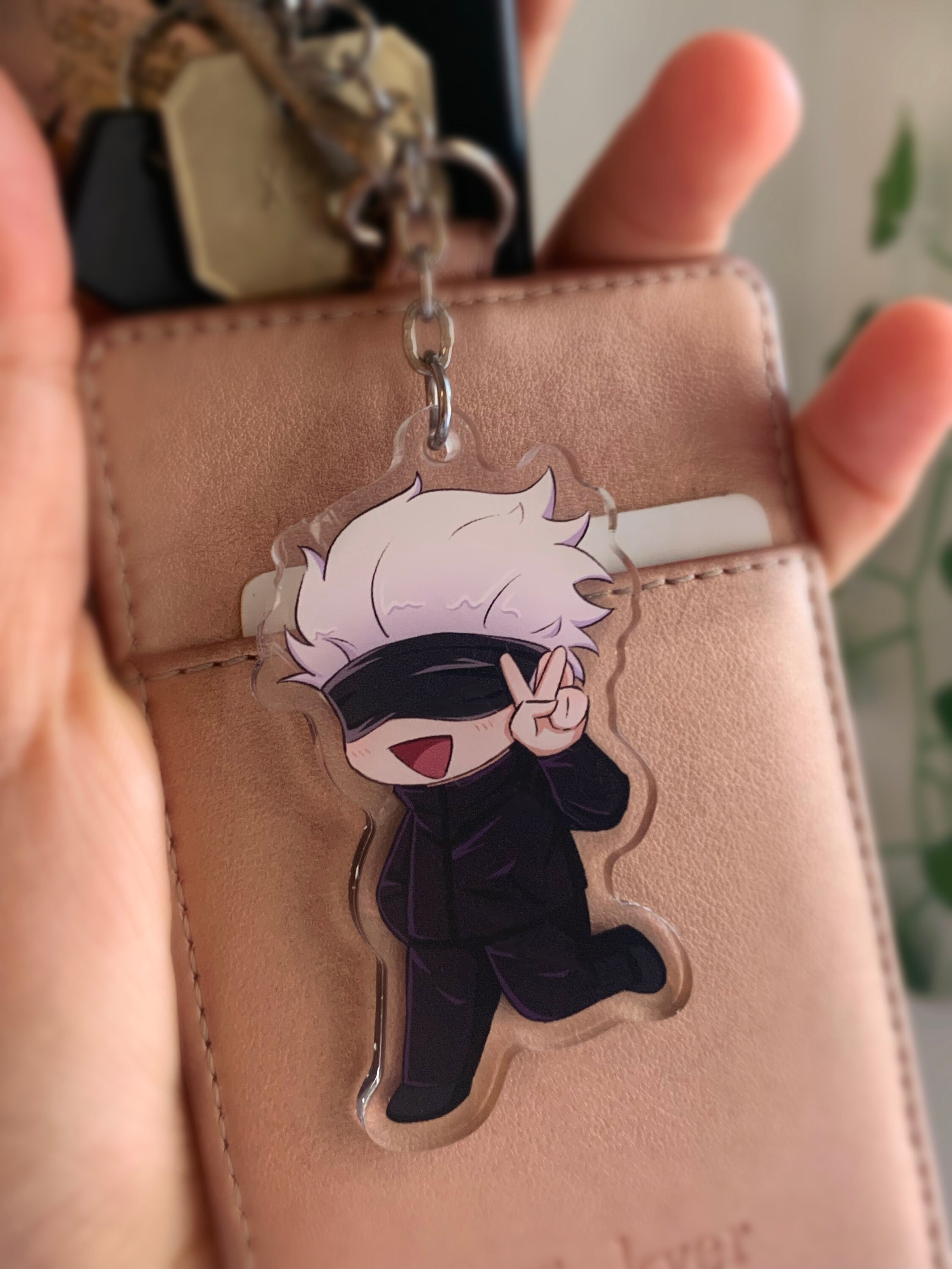 JJK Gojo Anime Keychain - Etsy
