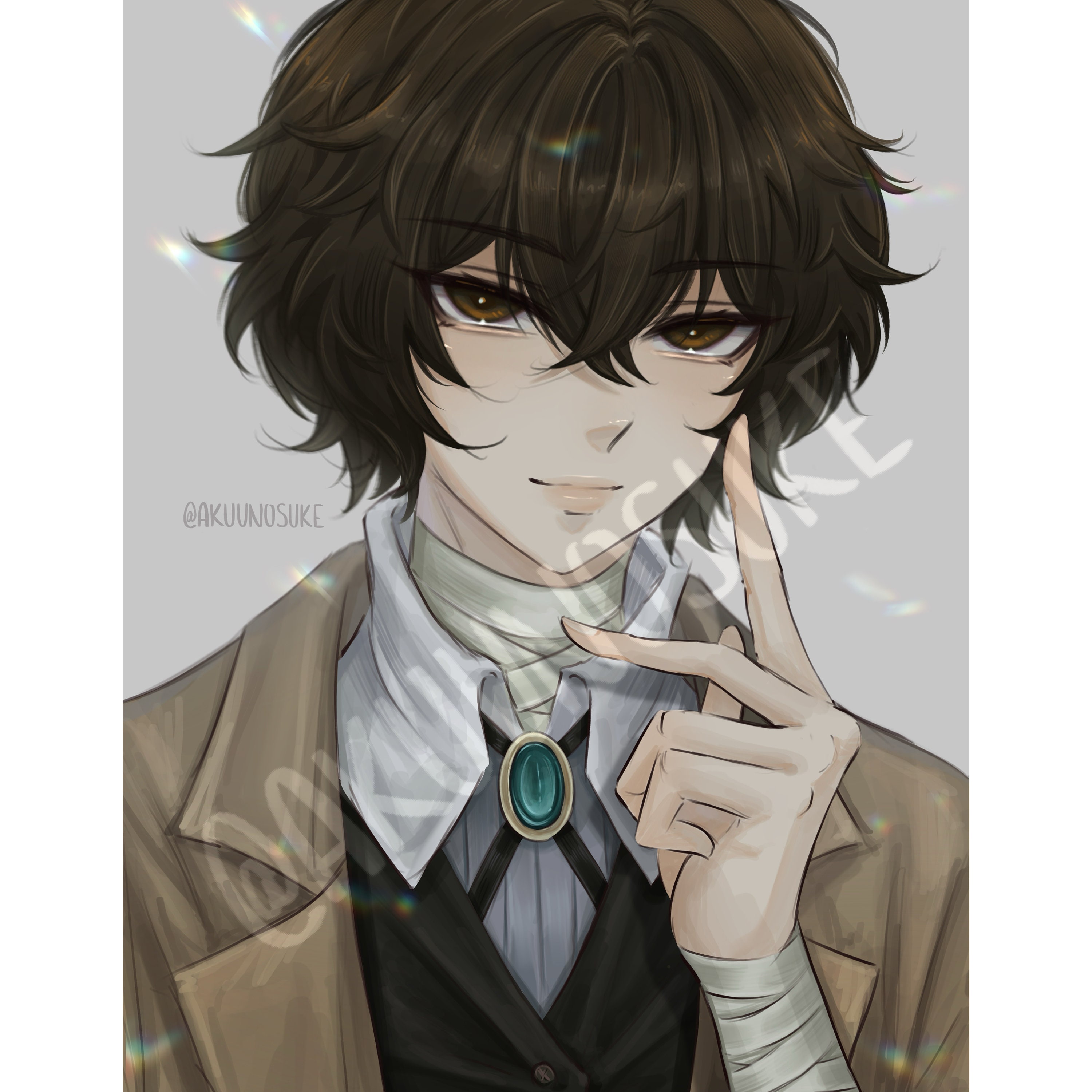 Dazai BSD 8 X 10 Print - Etsy
