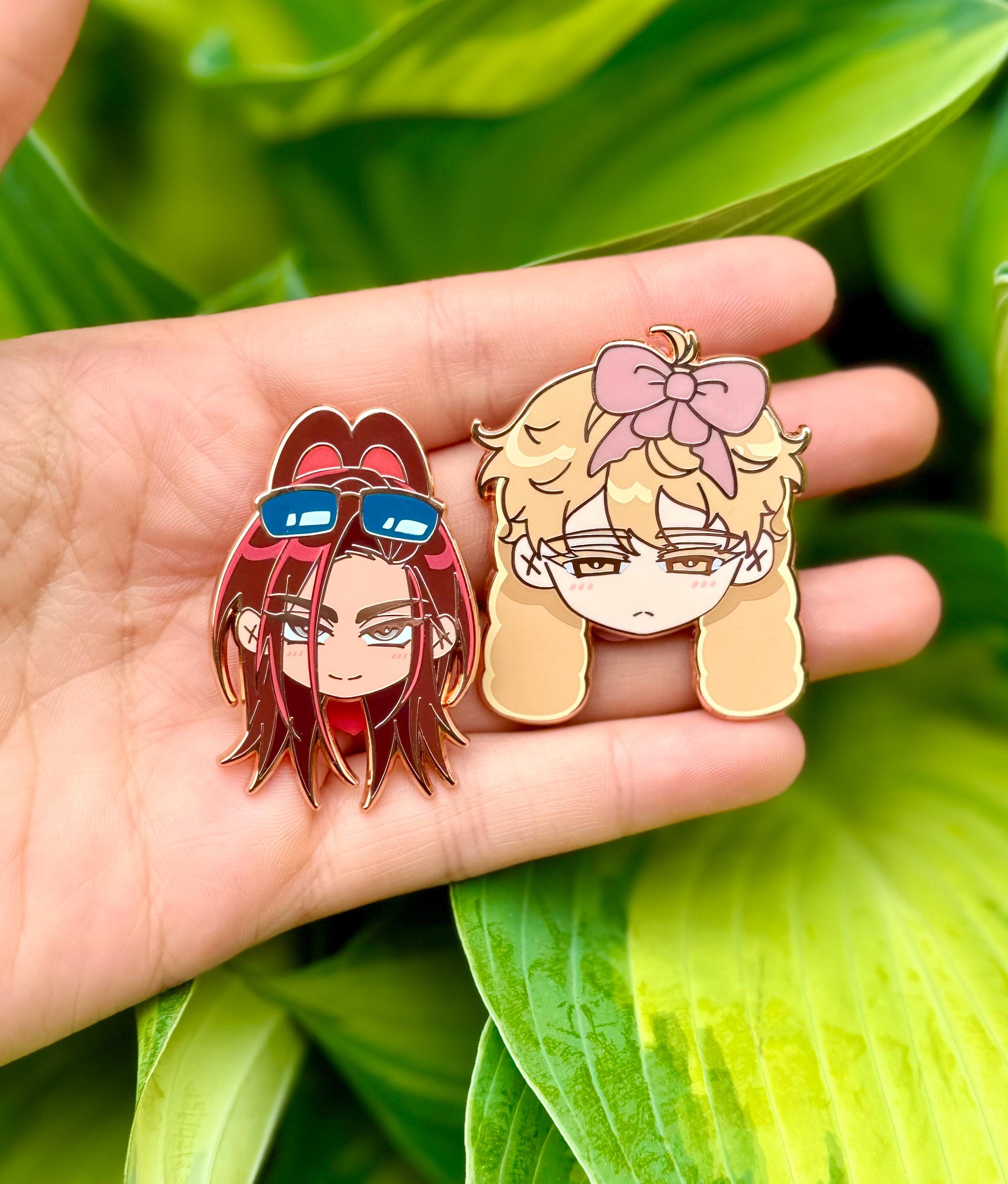 Alien Stage Bunny Enamel Pins - Etsy