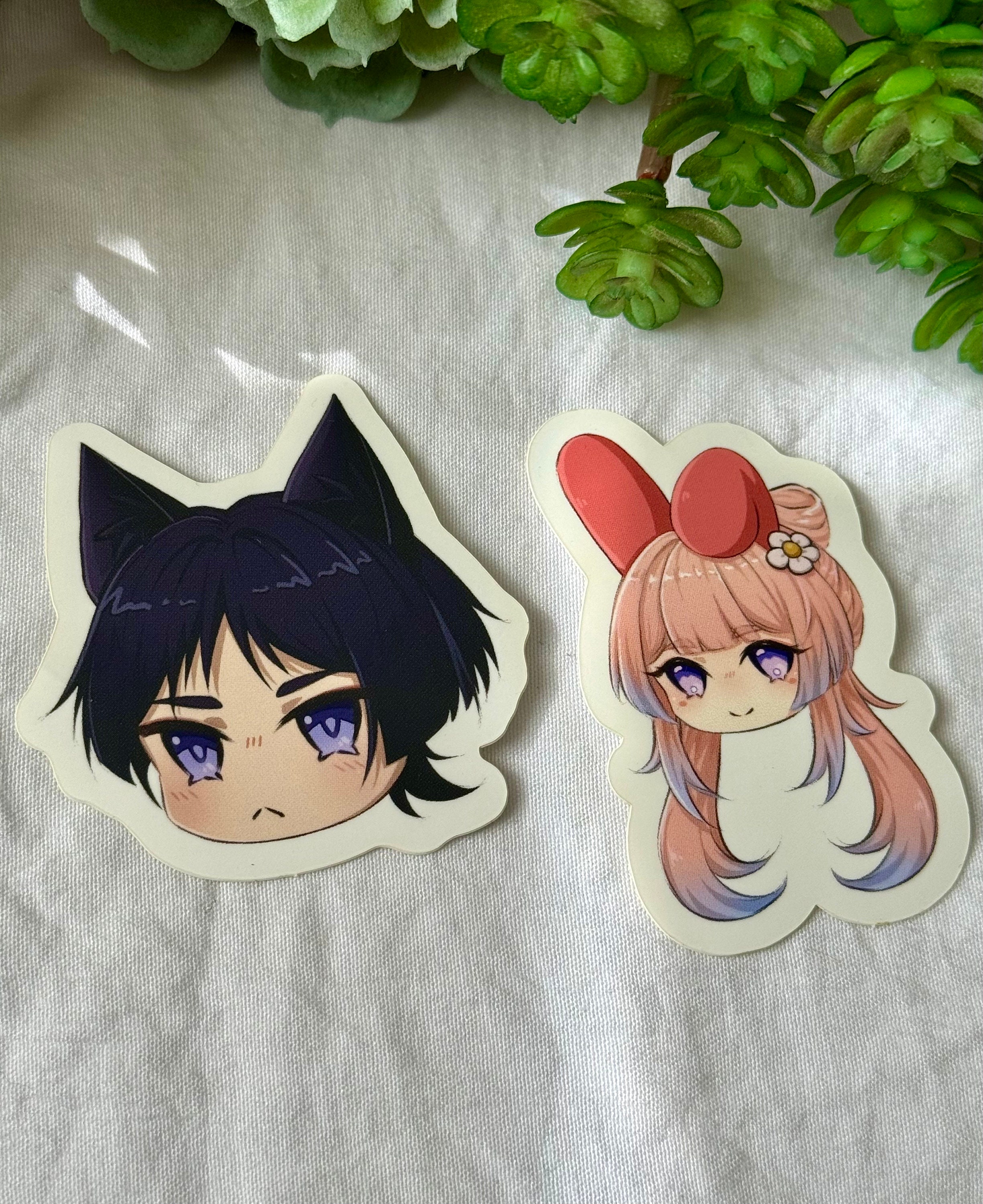 Genshin Impact Stickers - Etsy